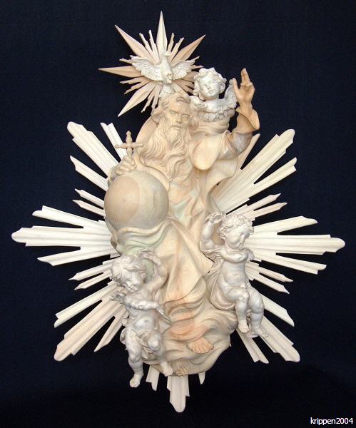 Gloriole mit Schein - Holzfiguren2004
