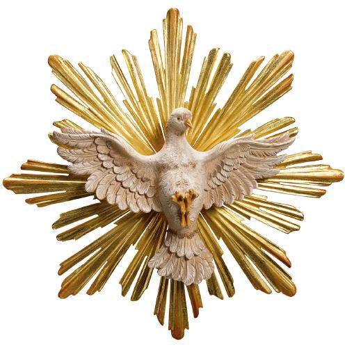 geschnitzter Heiliger Geist, heiliggeisttaube holz