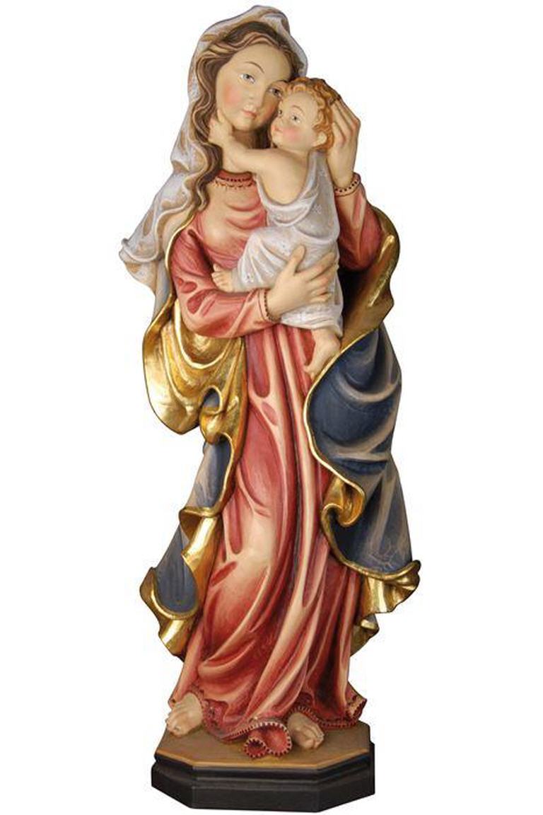 Madonna aus Holz , Holzmadonna mit Kind, Marienfiguren aus Holz ...